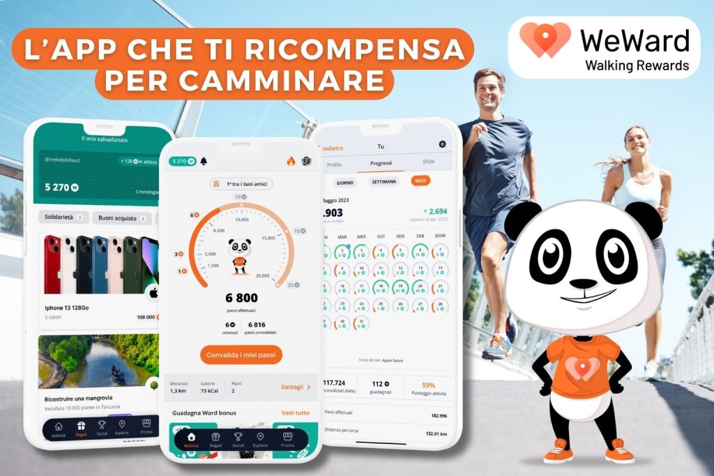 WeWard: L'App che ti paga per camminare (Guida Completa)